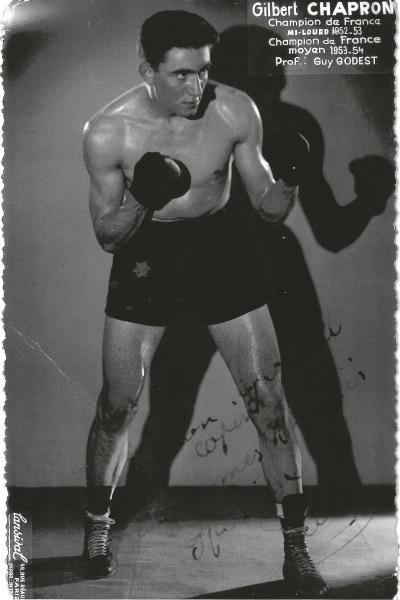 Décès de Gilbert Chapron - Fédération Française de Boxe