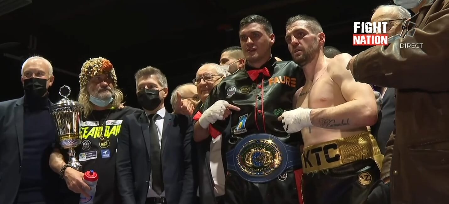 Thomas Faure très appliqué - Fédération Française de Boxe