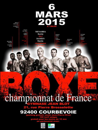 Martin bisse devant Menasria - Fédération Française de Boxe