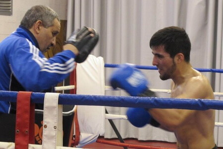 Ziani en répétition - Fédération Française de Boxe