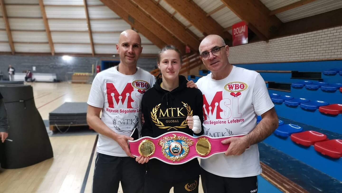Ségolène Lefebvre championne du monde WBO des super-coqs - Fédération ...
