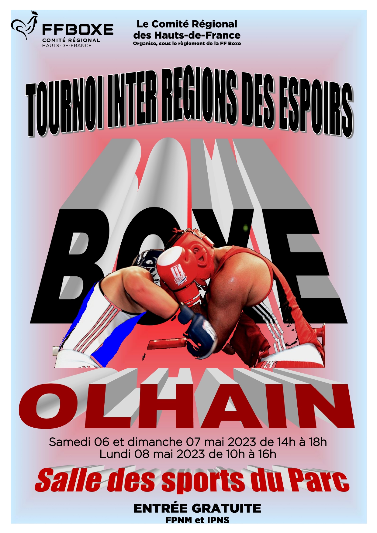 Tournoi inter-région des espoirs amateurs à Olhain - Fédération ...