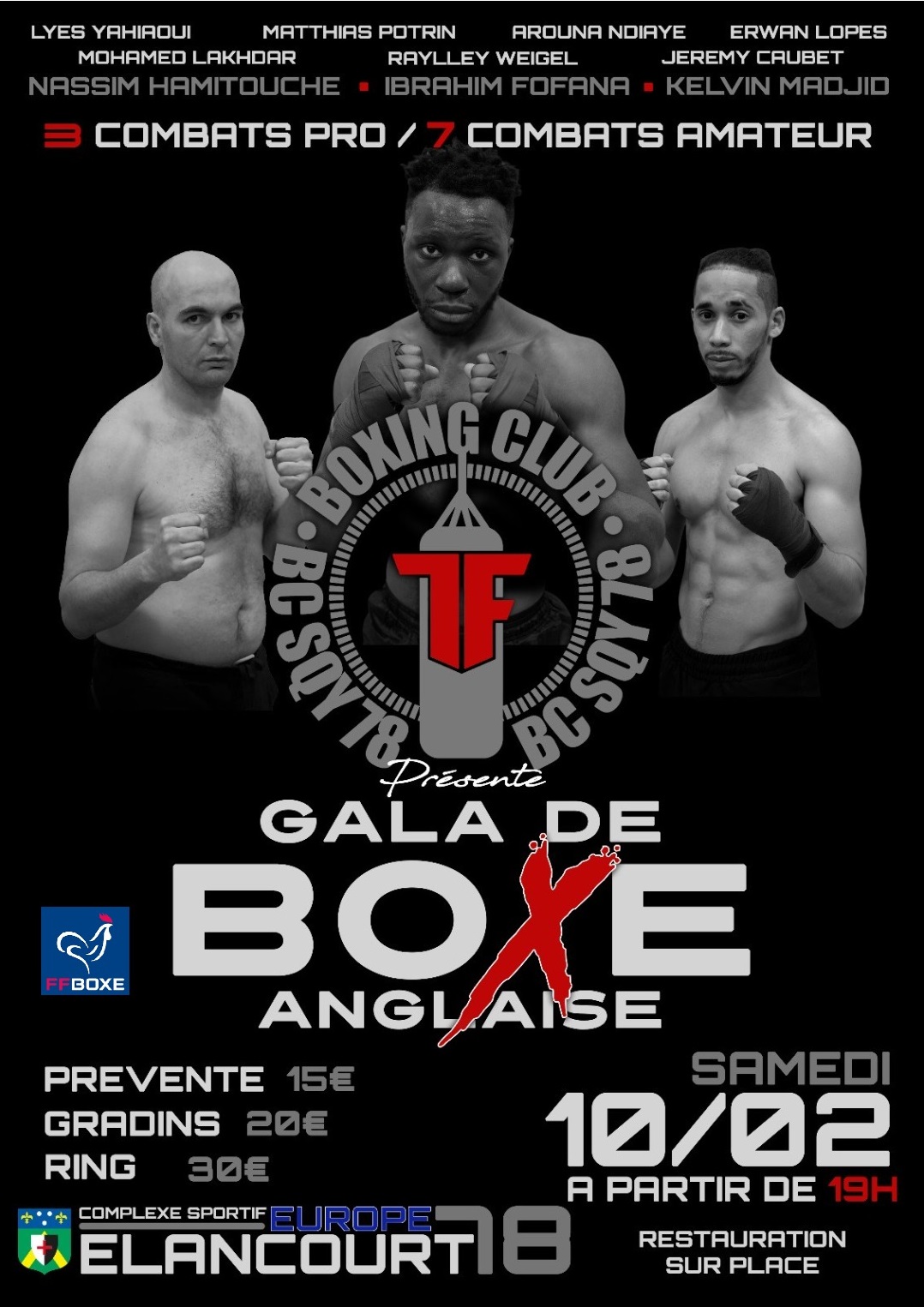 Boxe à Elancourt - Fédération Française de Boxe