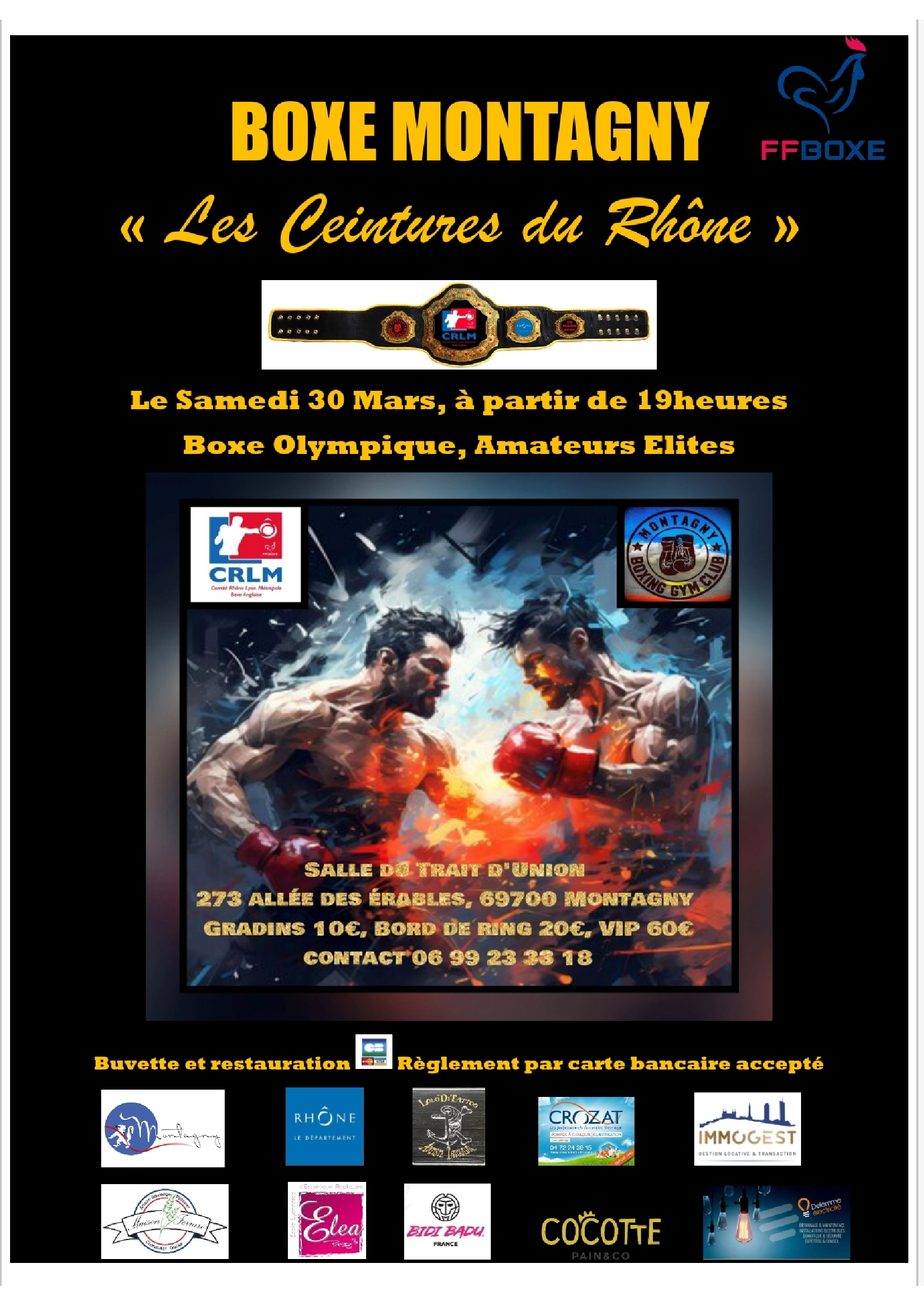 Boxe à Montagny - Fédération Française de Boxe