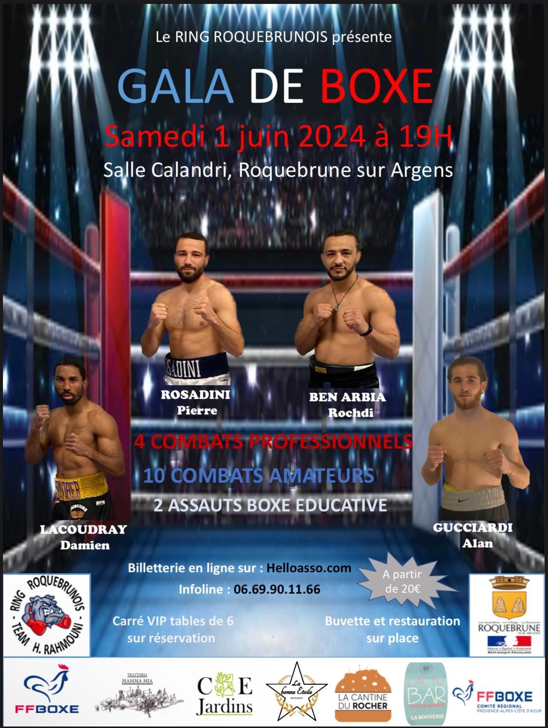 Boxe à Roquebrune sur Argens - Fédération Française de Boxe