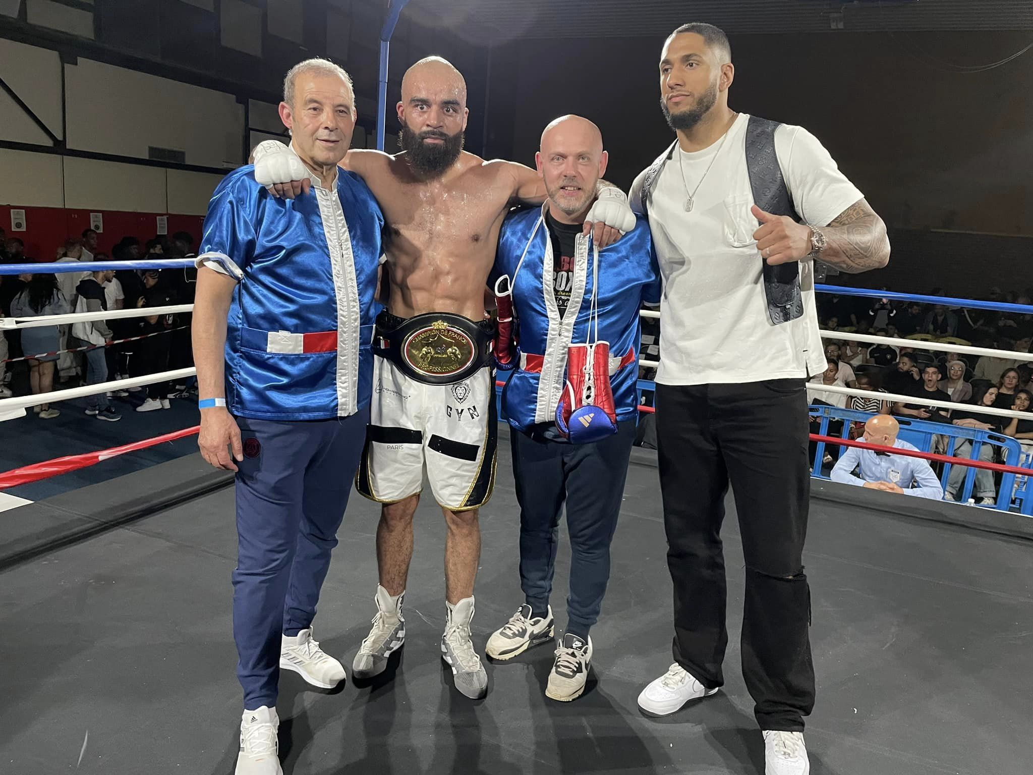 Gaétan NTambwe champion de France - Fédération Française de Boxe