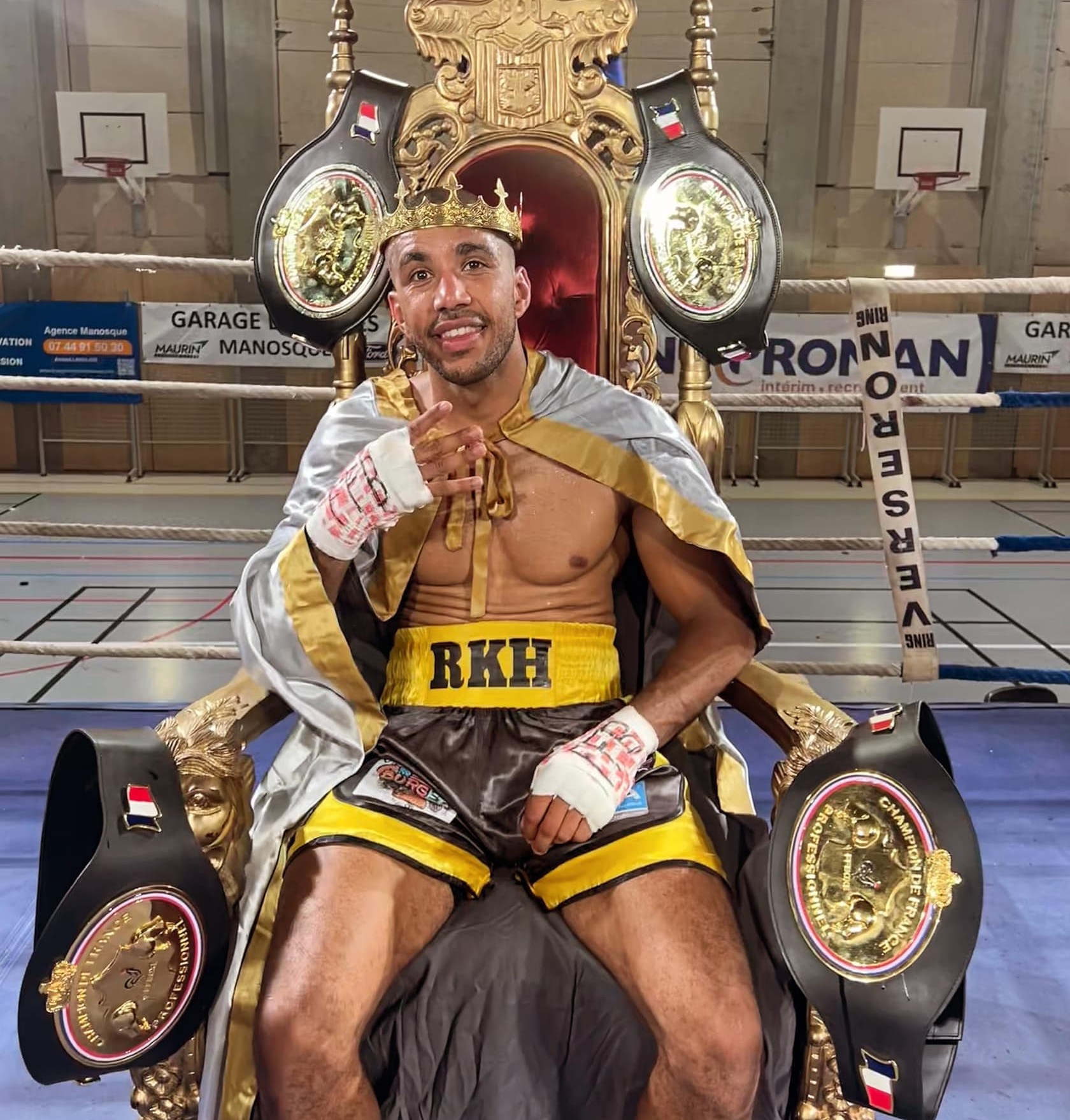 Reda Kham conserve son titre national - Fédération Française de Boxe