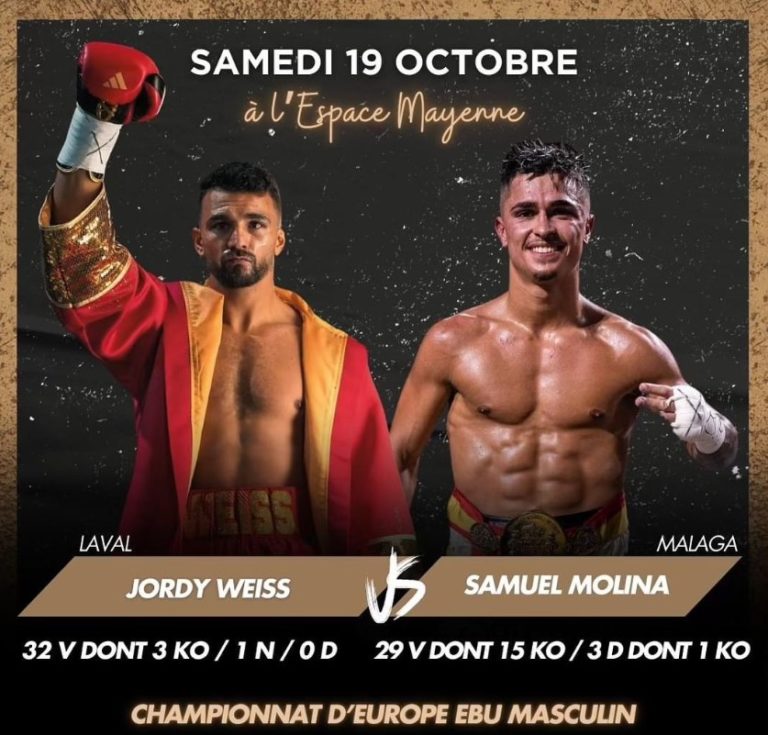 Jordy Weiss à la croisée des chemins - Fédération Française de Boxe
