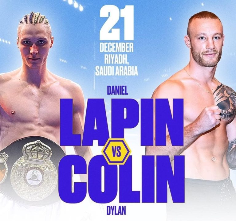 Dylan Colin au programme d'Usyk vs Fury 2 - Fédération Française de Boxe