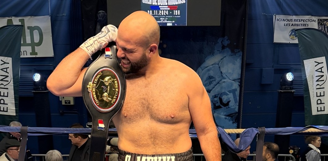 Mekki Sahli roi de France des poids lourds - Fédération Française de Boxe