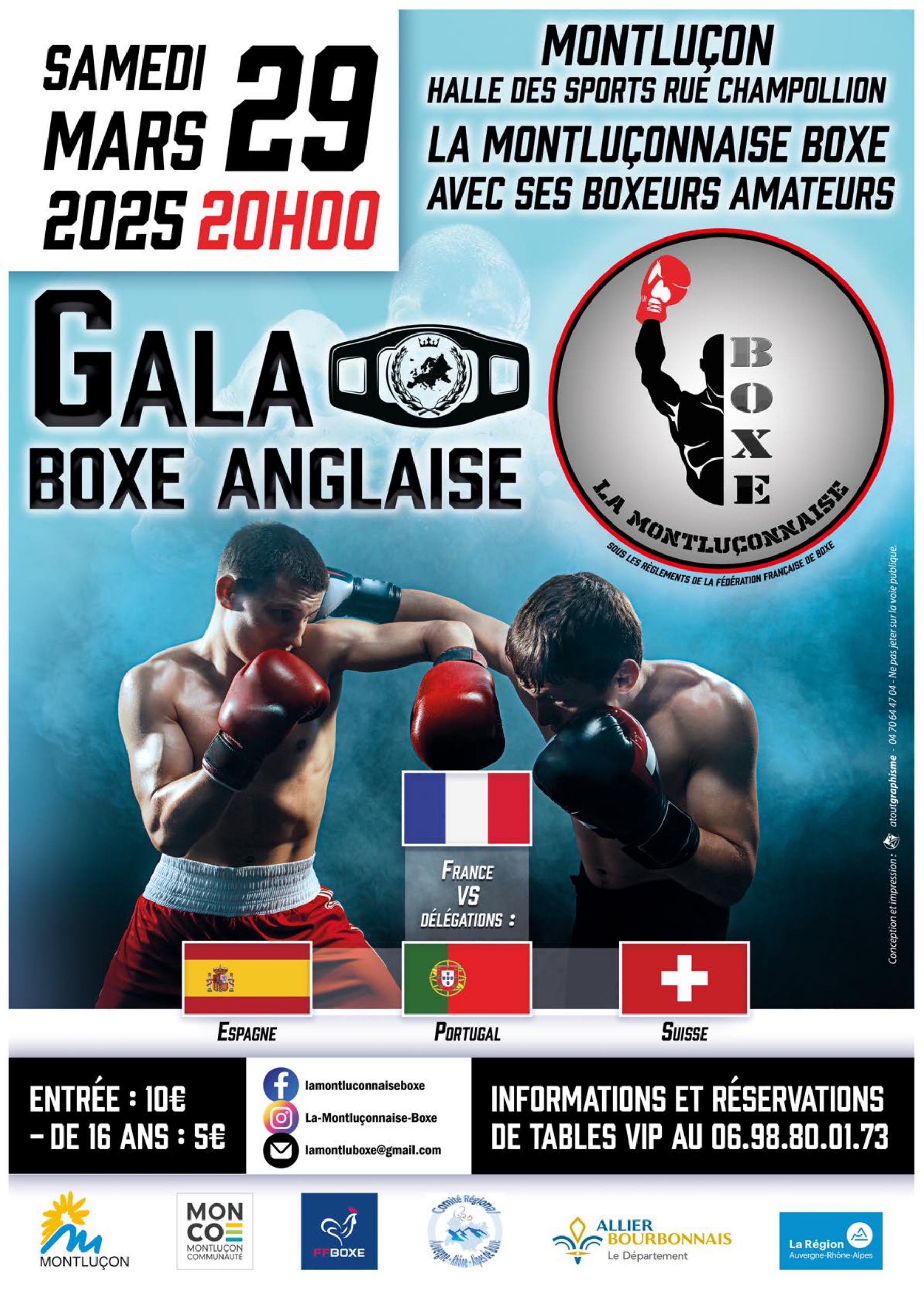 Boxe à Montluçon - Fédération Française de Boxe