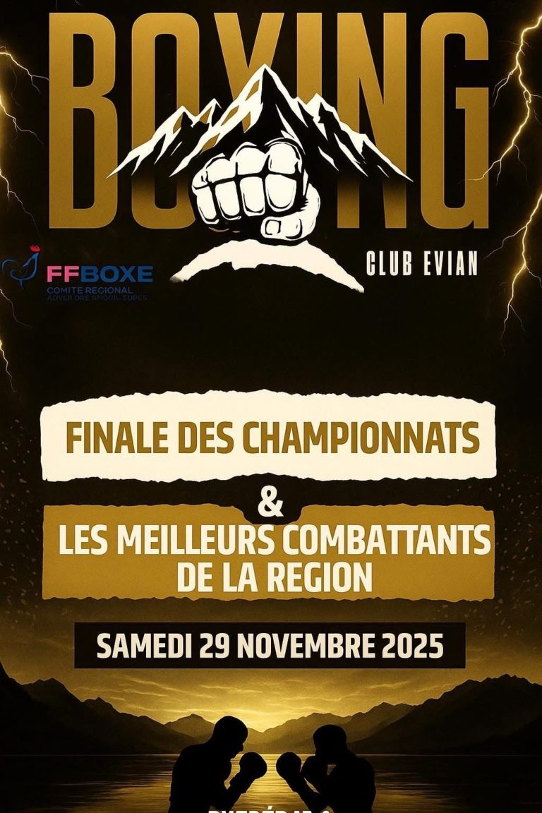 Finale des championnats - AURA - Fédération Française de Boxe